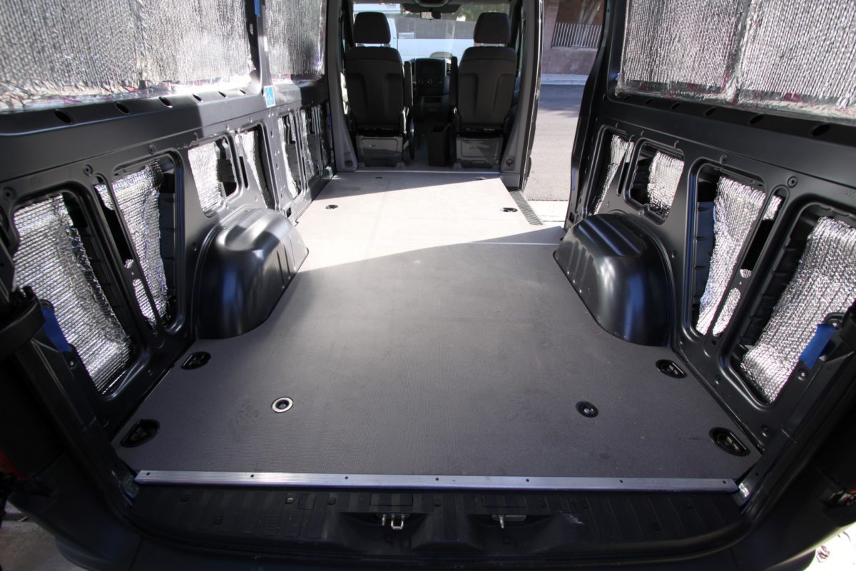 Sprinter Van Floor Project | Live Like Pete