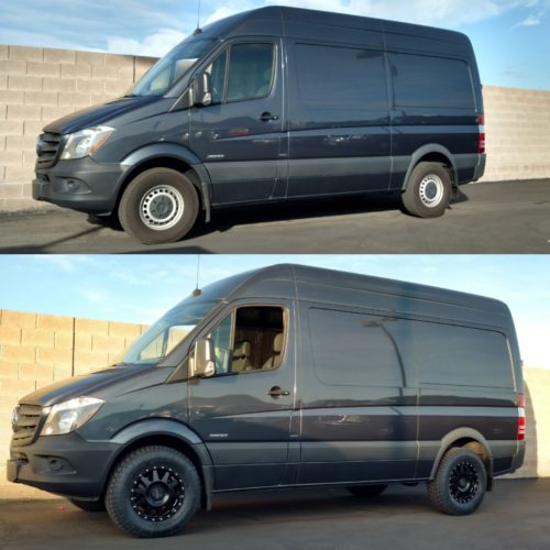 Upgraded Sprinter Van Wheels: Method Wheels & Nitto ATs | Live Like Pete