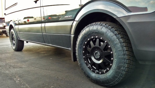 Upgraded Sprinter Van Wheels: Method Wheels & Nitto ATs | Live Like Pete
