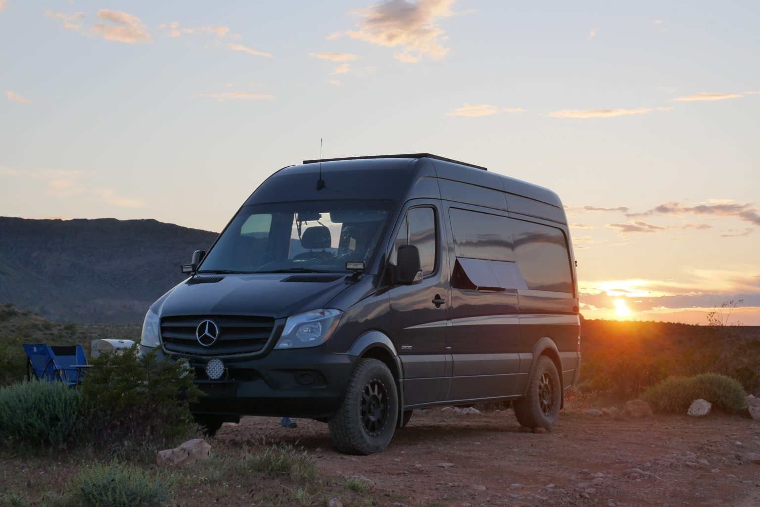 Upgraded Sprinter Van Wheels: Method Wheels & Nitto ATs | Live Like Pete