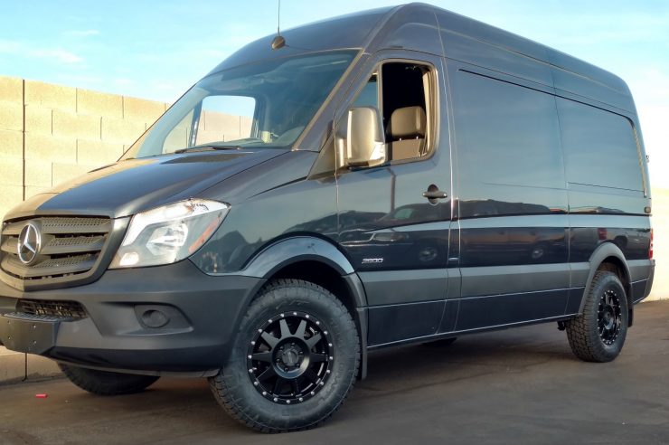 Installing Sprinter Van Windows, Hitch, Ladder, Roof Rails & More ...