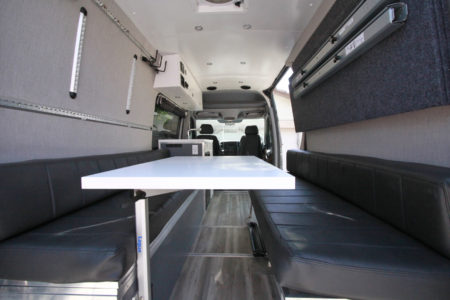 Sprinter Van DIY 3 Panel Platform Bed on L Track | Live Like Pete