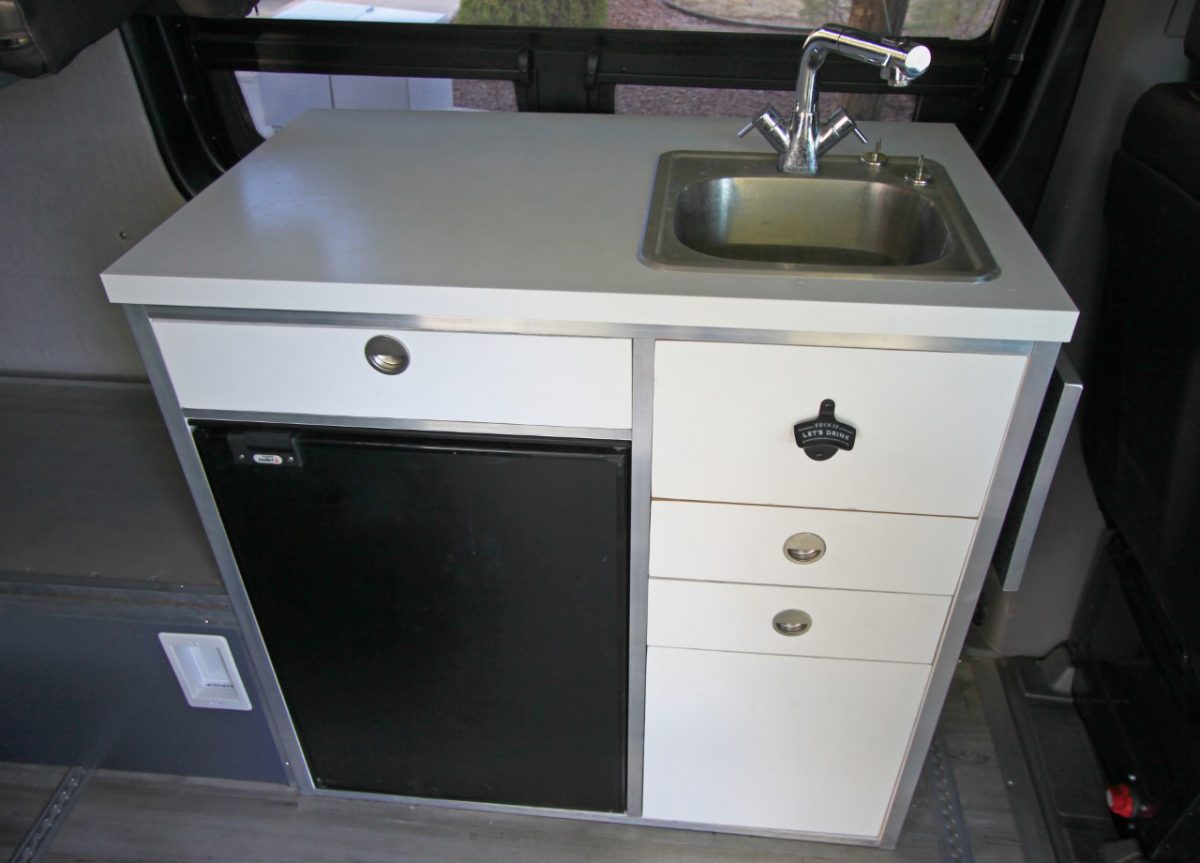 Durable Countertop and Tabletop Solution for Our Sprinter Van | Live ...