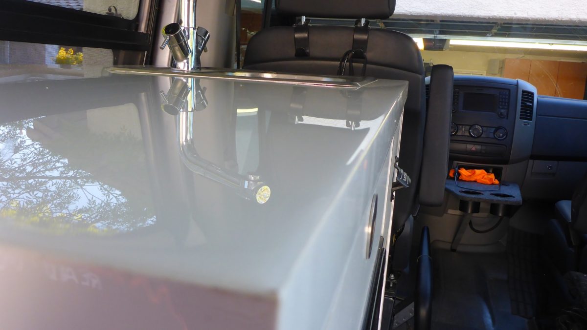 Durable Countertop and Tabletop Solution for Our Sprinter Van | Live ...