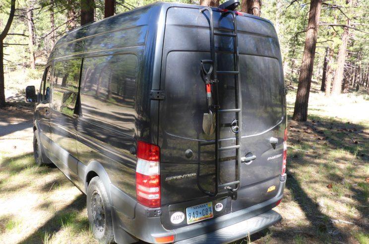 Installing Sprinter Van RTS523 Rhino-Rack Roof Rails | Live Like Pete