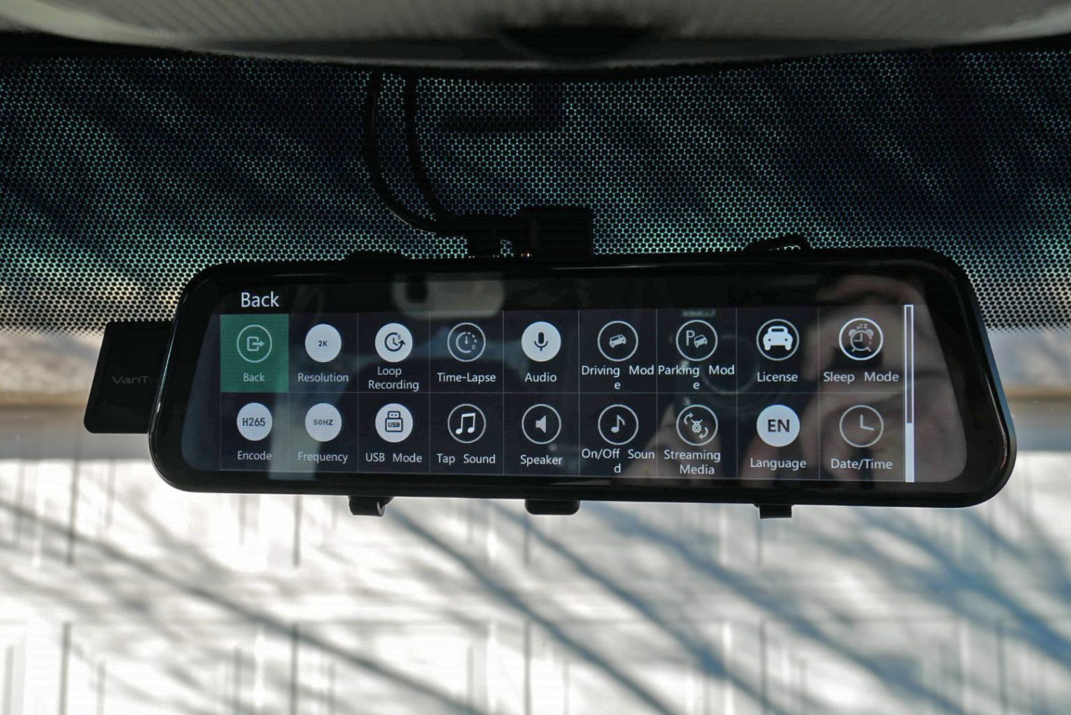 Touch Screen Camera System for Our Sprinter Van