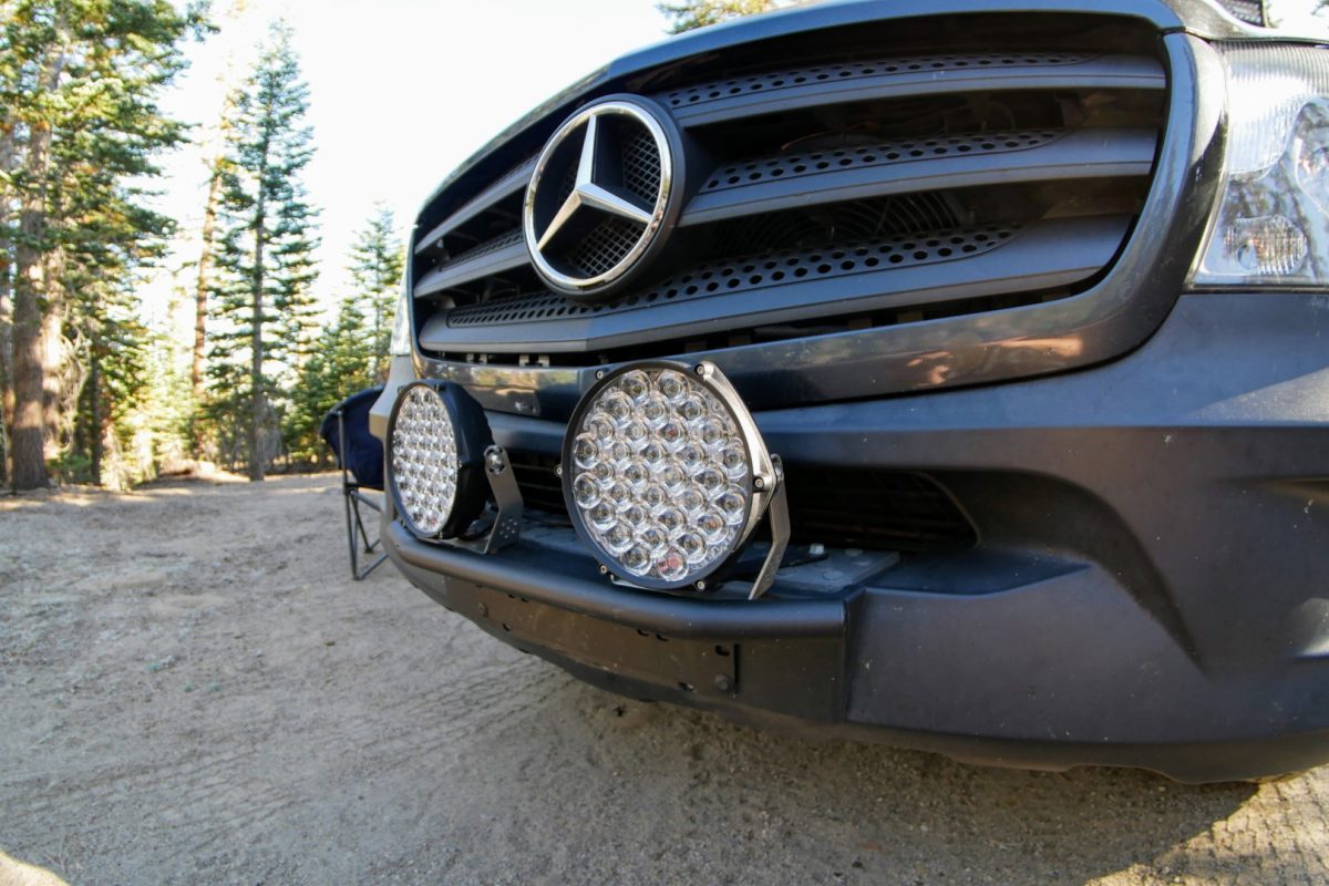 Installing Offroad Lights on Our Sprinter Van | Live Like Pete