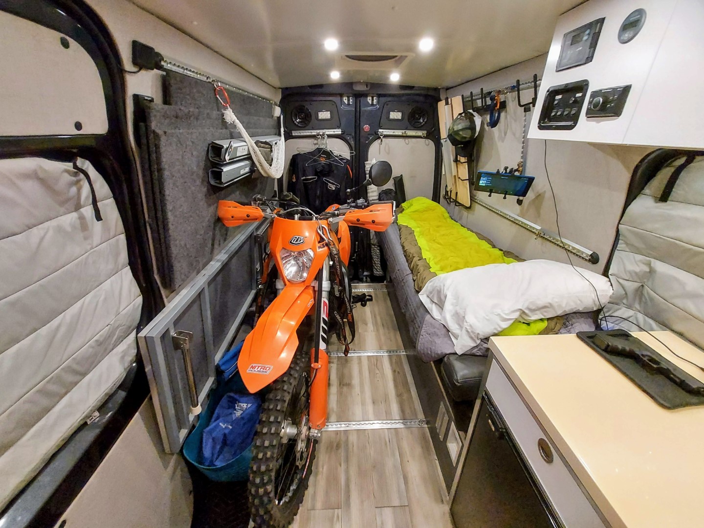 Moto/ MTB/ Adventure Sprinter Van Tour | Live Like Pete
