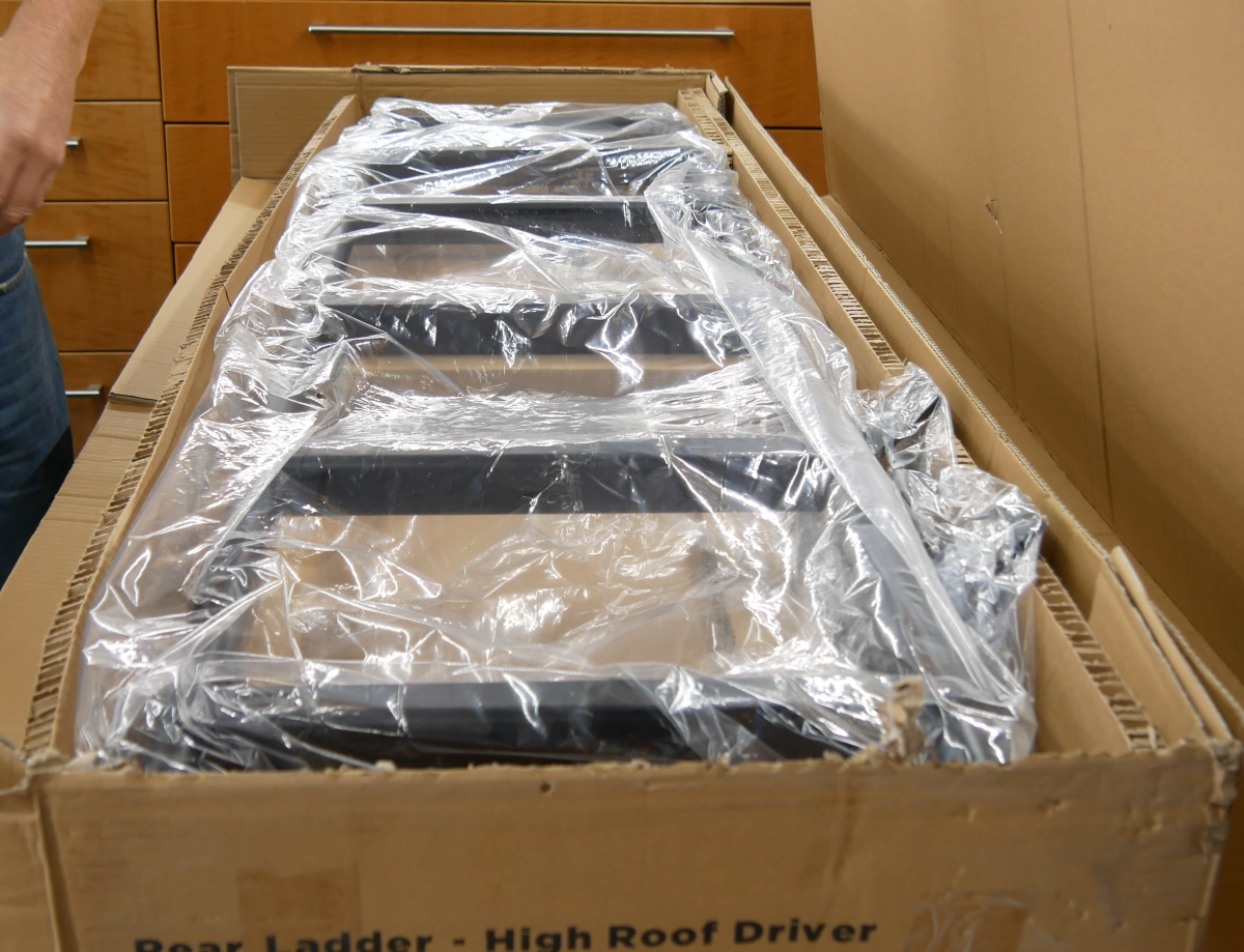 Flatline Van Co Sprinter Rear Ladder Install & Review